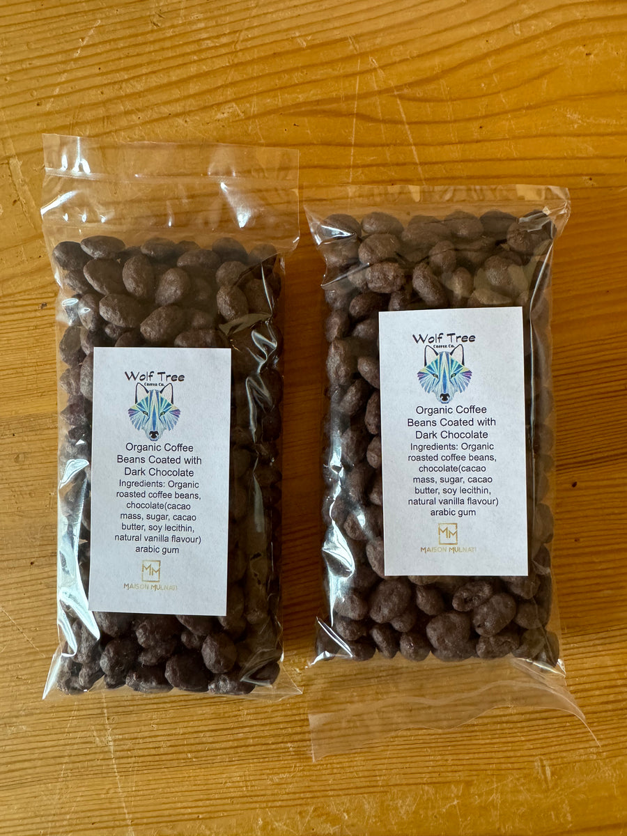 Chocolate Covered Coffee Beans(Buzz Beans) – Wolf Tree Coffee Co.